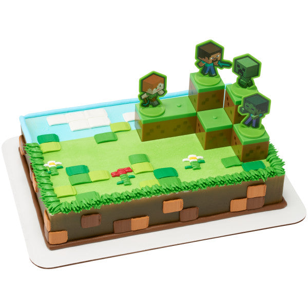 8311-Minecraft Cake Kit – Bakemark Canada Decorating Order Portal
